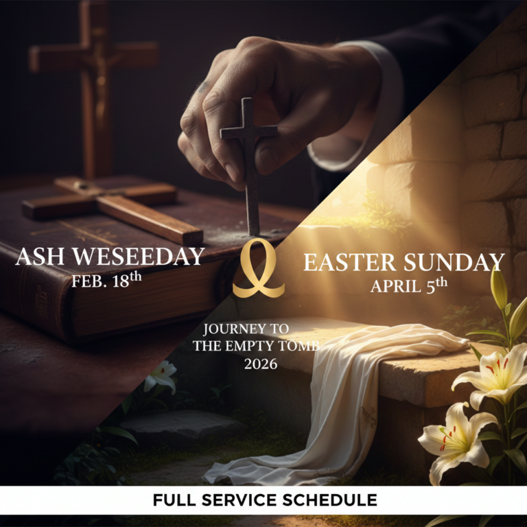 Journey to the Empty Tomb: Lent and Holy Week 2026 - Shepherd of the ...